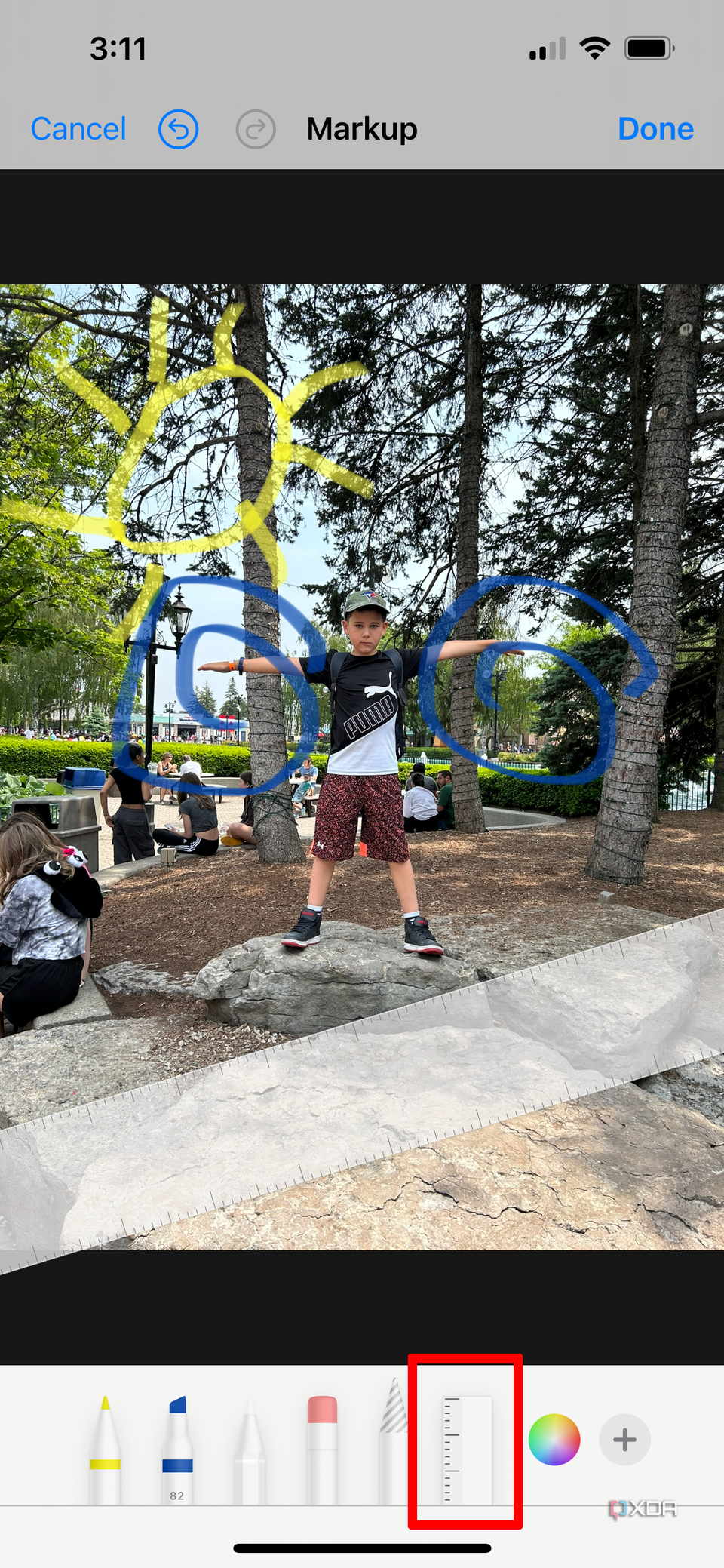 Complete guide to the Markup tool in Photos on iOS