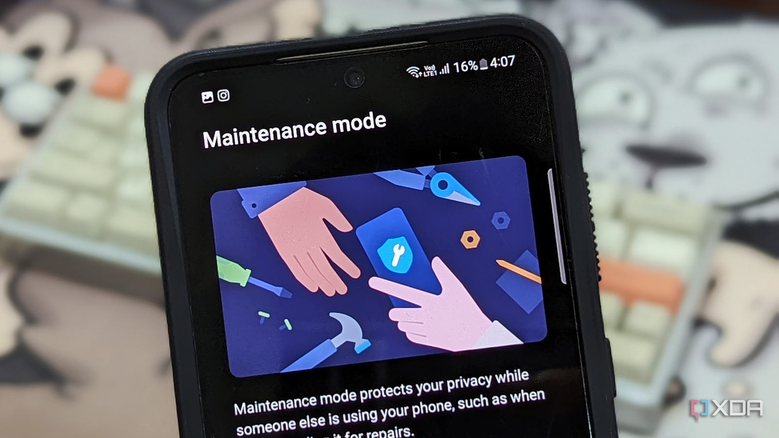 How to use Maintenance Mode on a Samsung Galaxy device