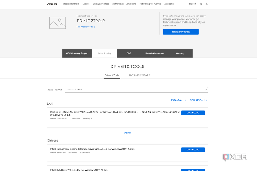 How to update Intel and AMD chipset drivers?