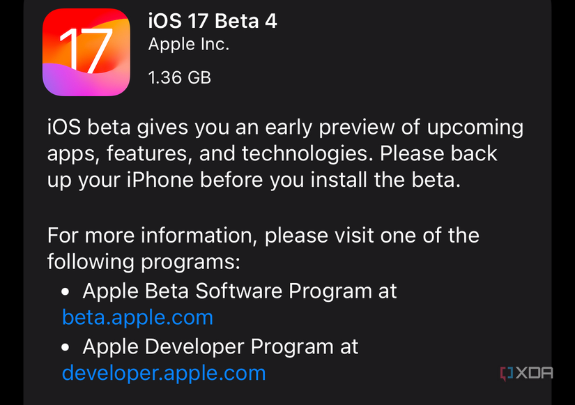 Apple releases iOS 17 beta 4 to developers, here's what's new
