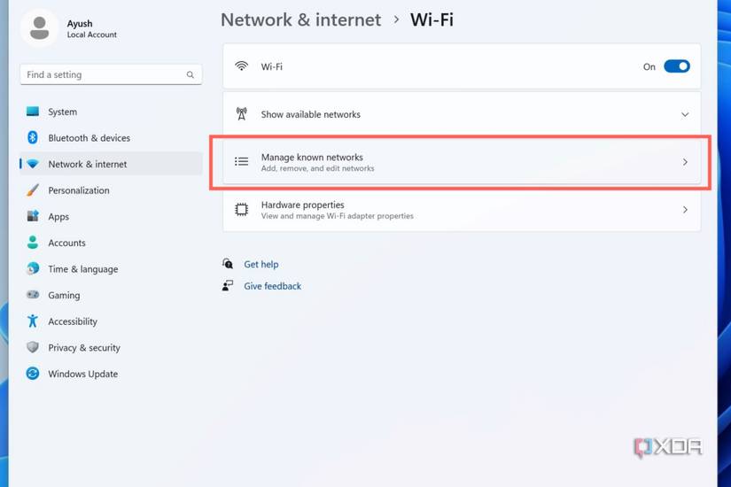 How to view your Wi-Fi password on Windows 11