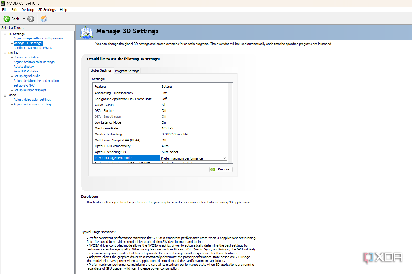 5 ways to fix "Nvidia display settings are not available" error on Windows