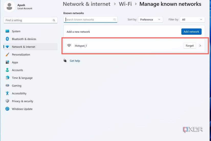 How to view your Wi-Fi password on Windows 11