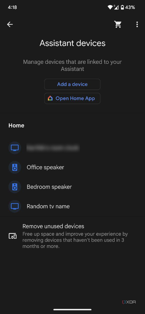How to speed up Google Assistant by removing unused devices
