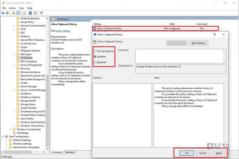 How to enable clipboard syncing in Windows 11