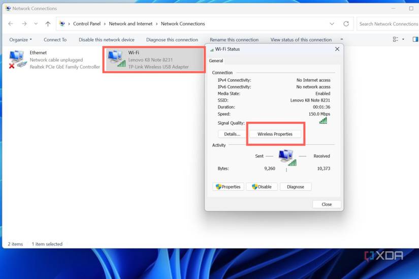 How to view your Wi-Fi password on Windows 11