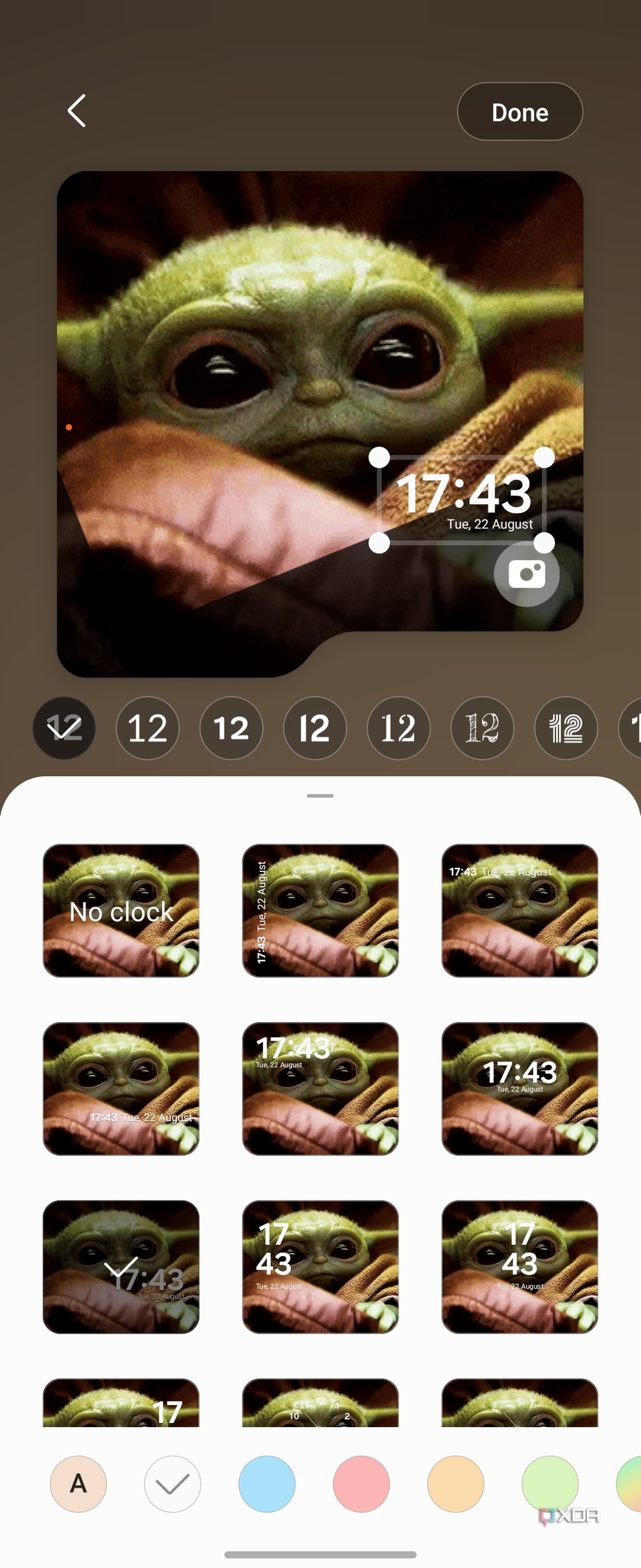 How to set animated wallpapers on the Galaxy Z Flip 5 cover screen