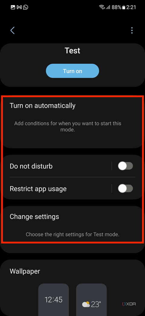 How to create custom Modes and Routines on a Samsung device