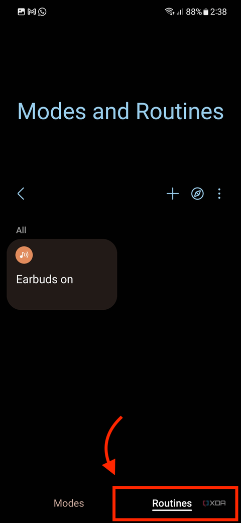 How to create custom Modes and Routines on a Samsung device