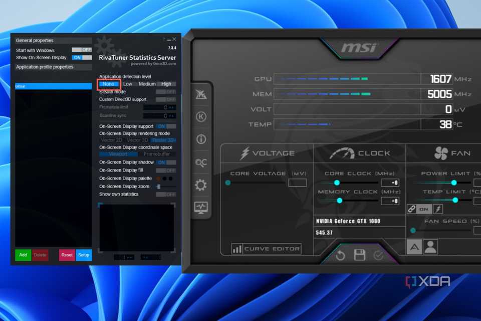 How to use MSI Afterburner to overclock and monitor your PC