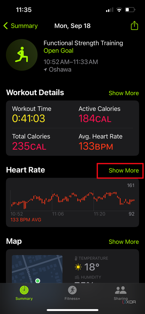 How to see heart rate zones on Apple Watch