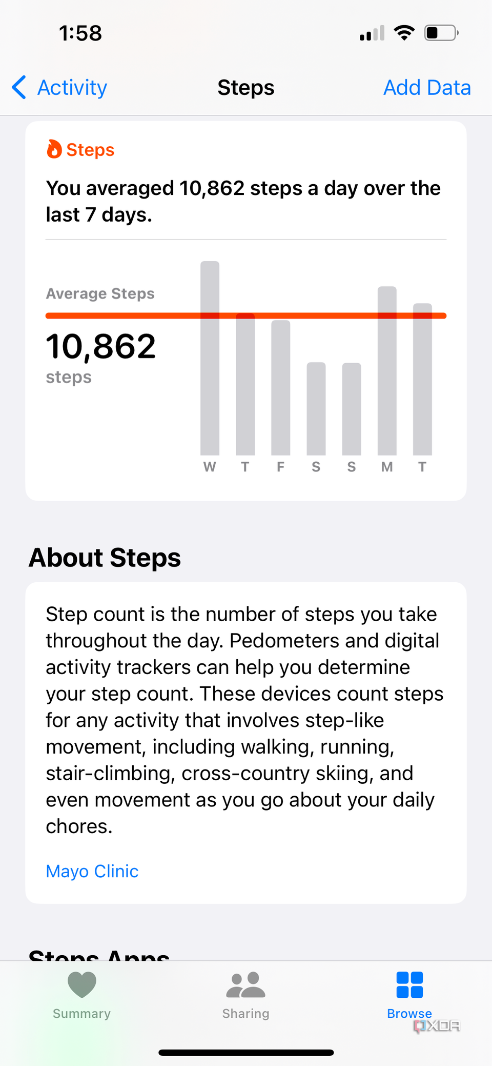 How to see your daily steps on the Apple Watch face
