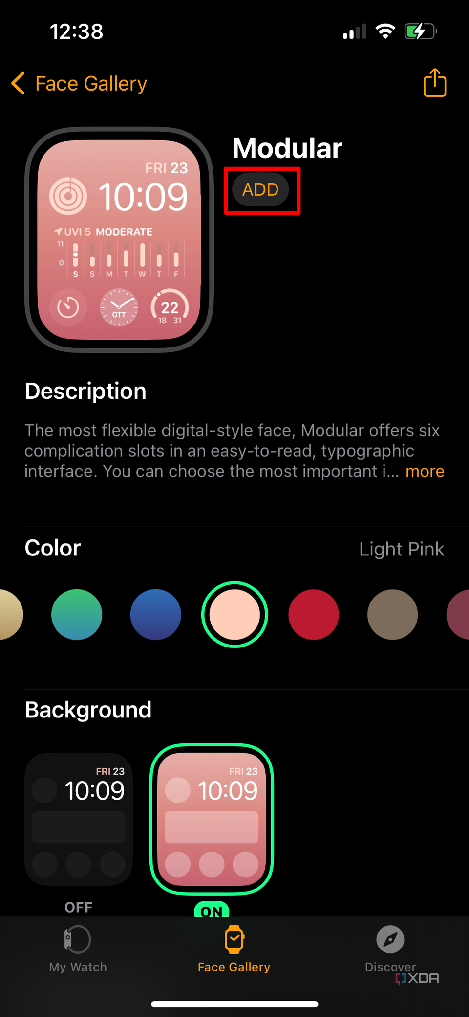 How to see your daily steps on the Apple Watch face