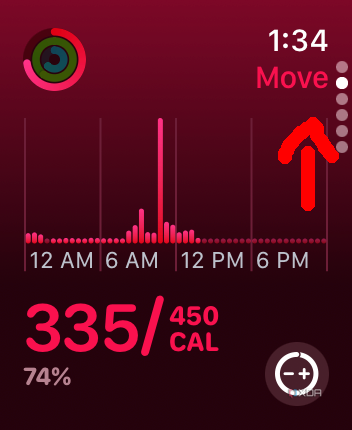 How to see your daily steps on the Apple Watch face