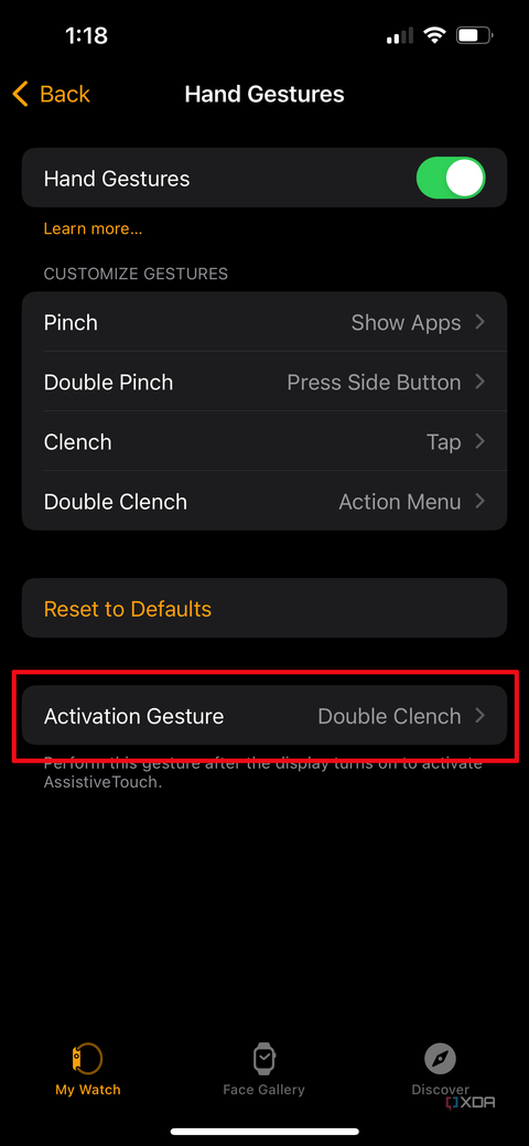 How to use double-tap on older Apple Watches