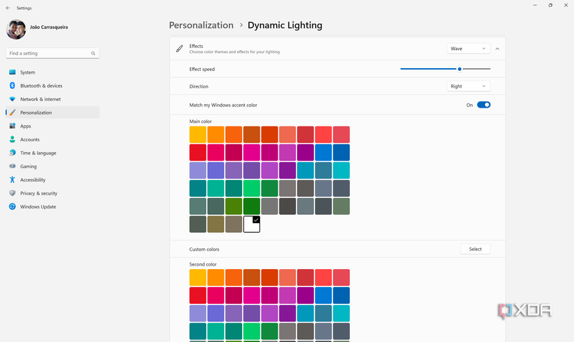 How to use Dynamic Lighting on Windows 11