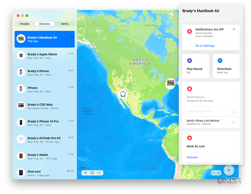 How to use Find My on a Mac to locate your lost Apple device