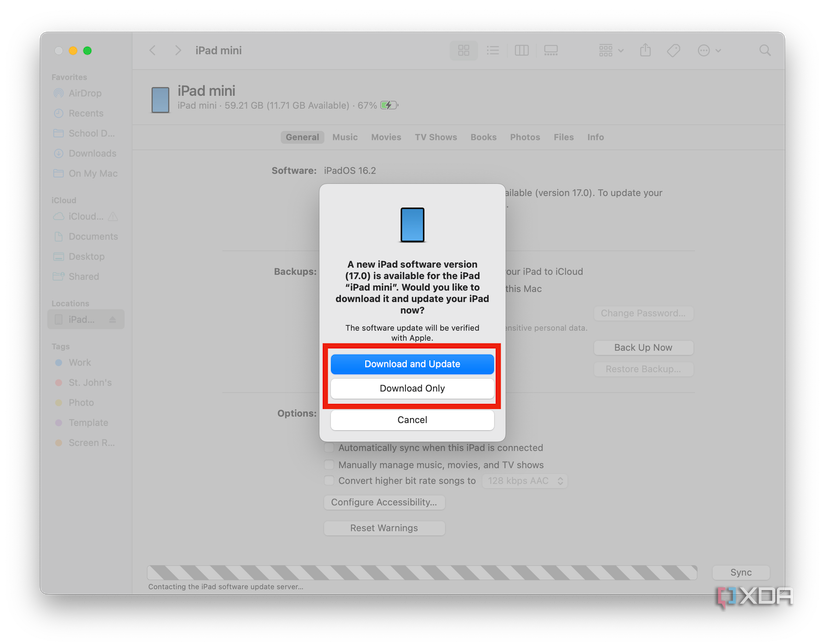 How to update iOS and iPadOS with your Mac
