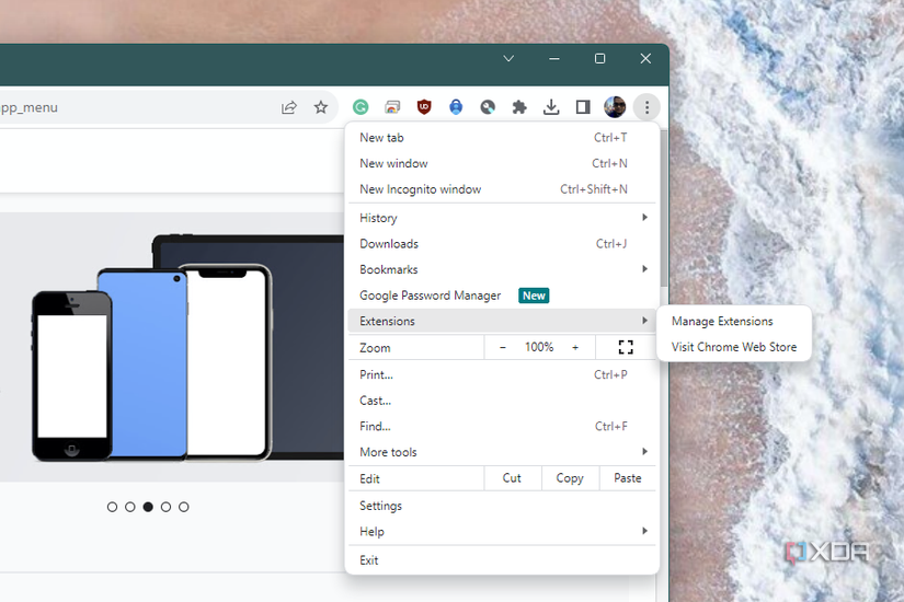 How to open the Chrome Web Store