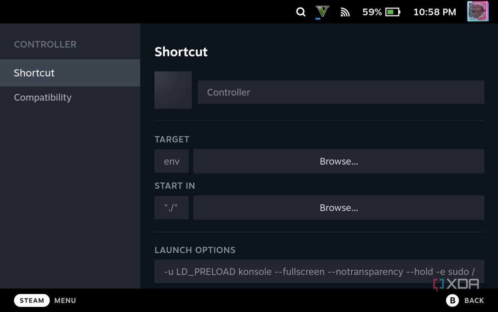 How to use your Steam Deck as a PC controller