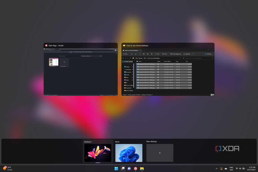 Multiple desktops are an underrated Windows 11 feature — here's how to ...