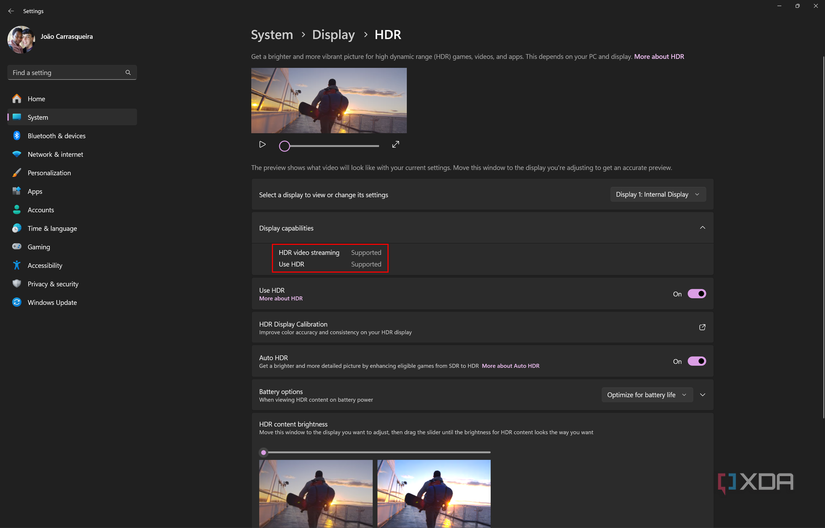 How to use the HDR Calibration app on Windows 11
