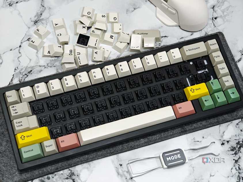 Mechanical keyboard switches offer different strokes for different folks