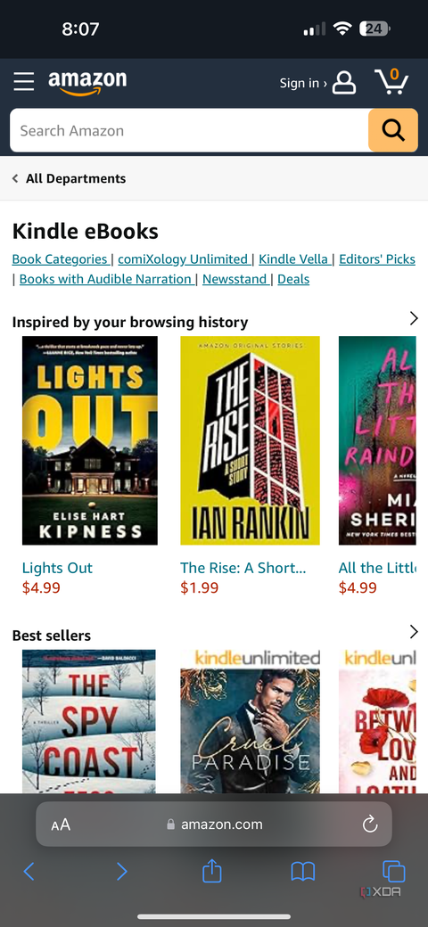 How to buy Kindle books on iPhone or iPad