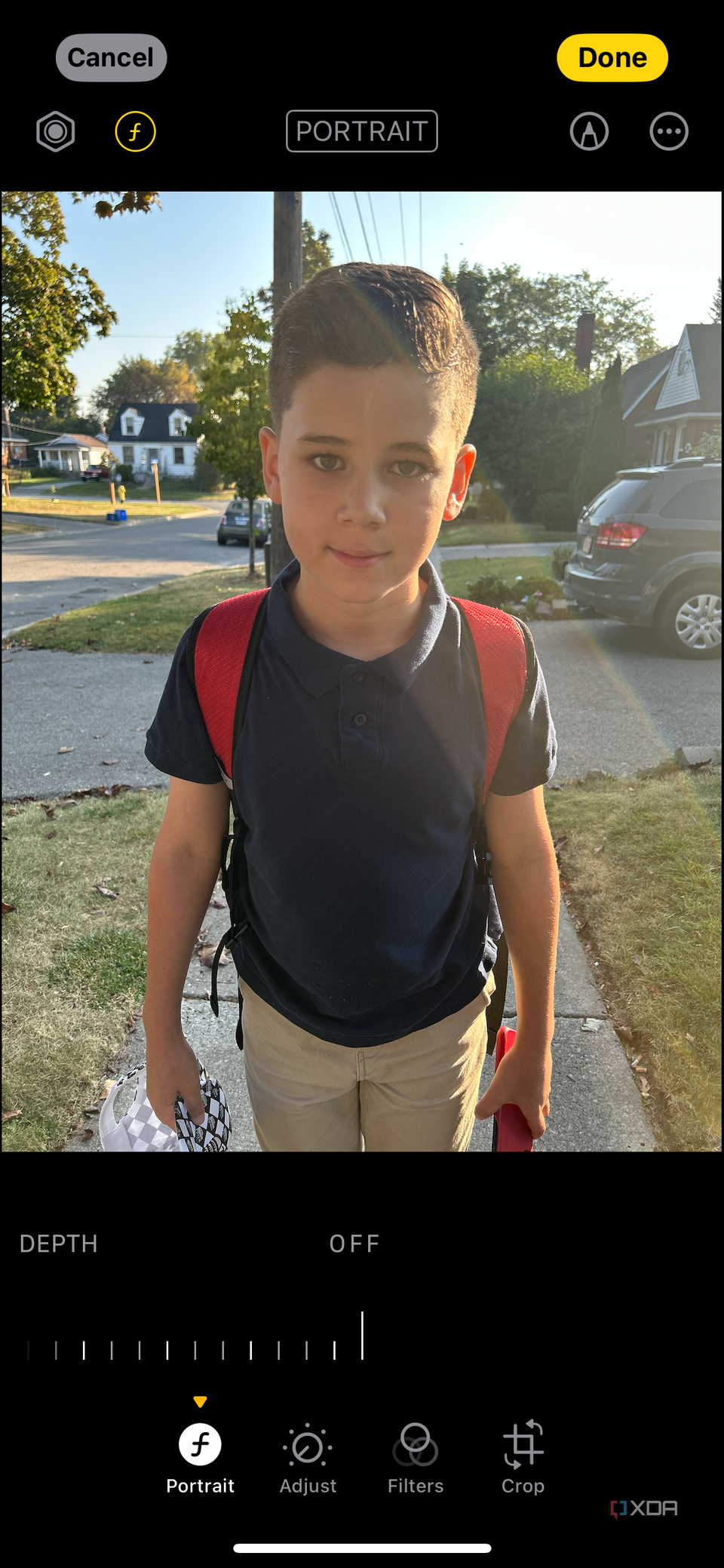 How to use Depth Effect on an iPhone