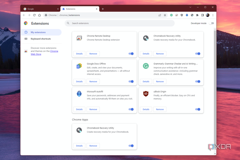 How to remove Chrome extensions or disable them