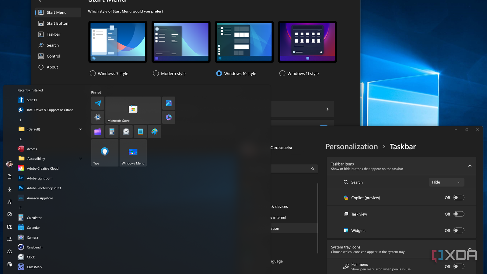 How to make Windows 11 look like Windows 10