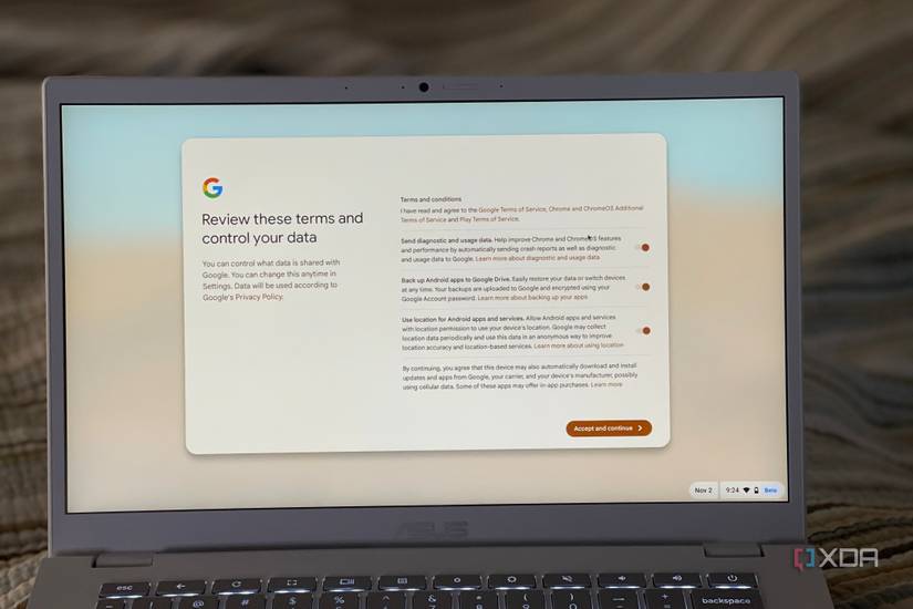 How to set up your new Chromebook