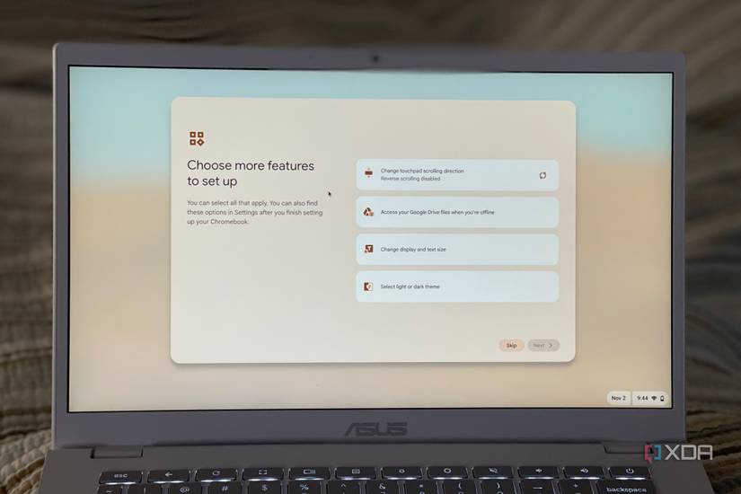 How to set up your new Chromebook