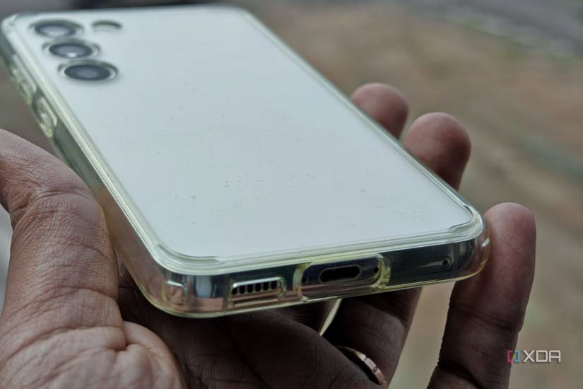 Why do clear phone cases turn yellow, and can you clean them?