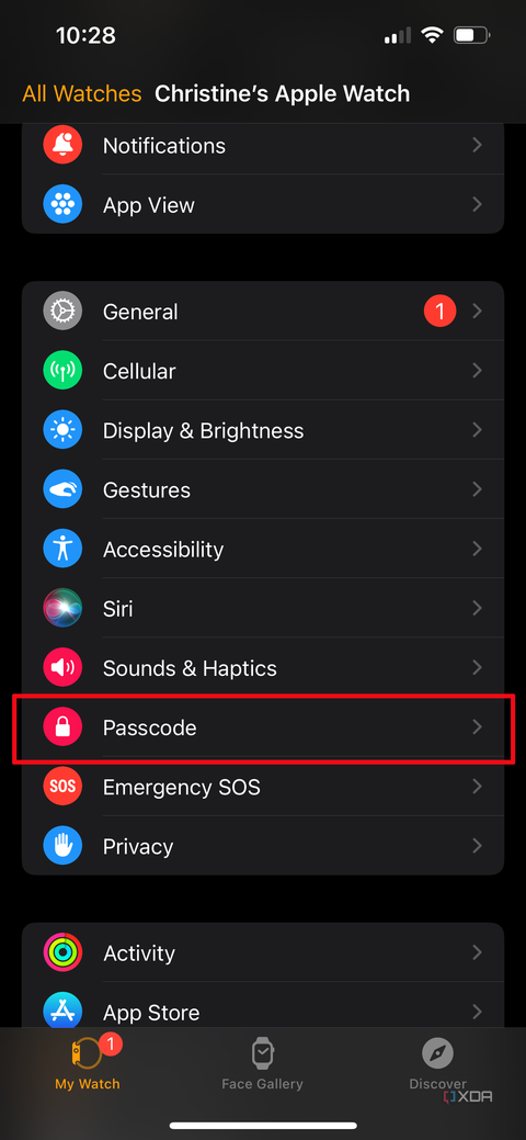 How to change your Apple Watch passcode