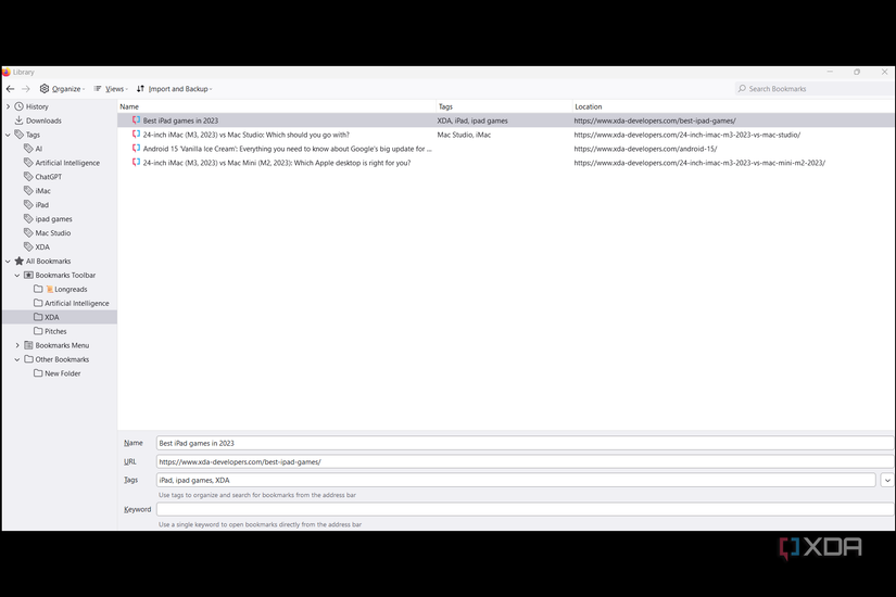 How to manage bookmarks in Chrome, Firefox and Microsoft Edge
