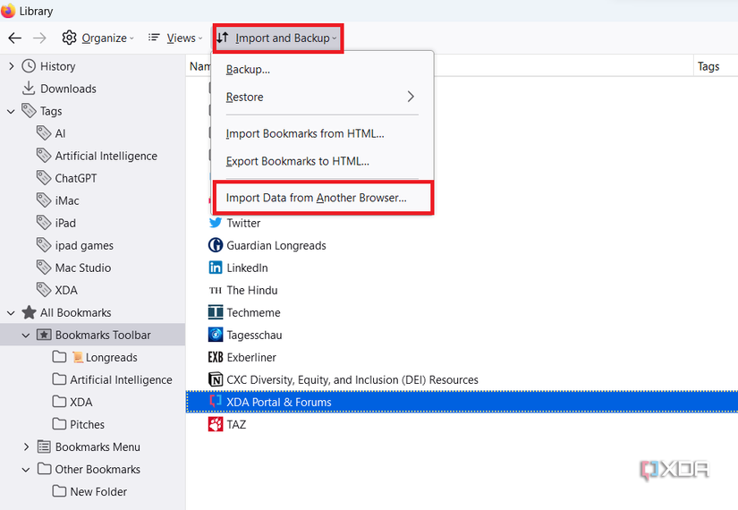 How to manage bookmarks in Chrome, Firefox and Microsoft Edge