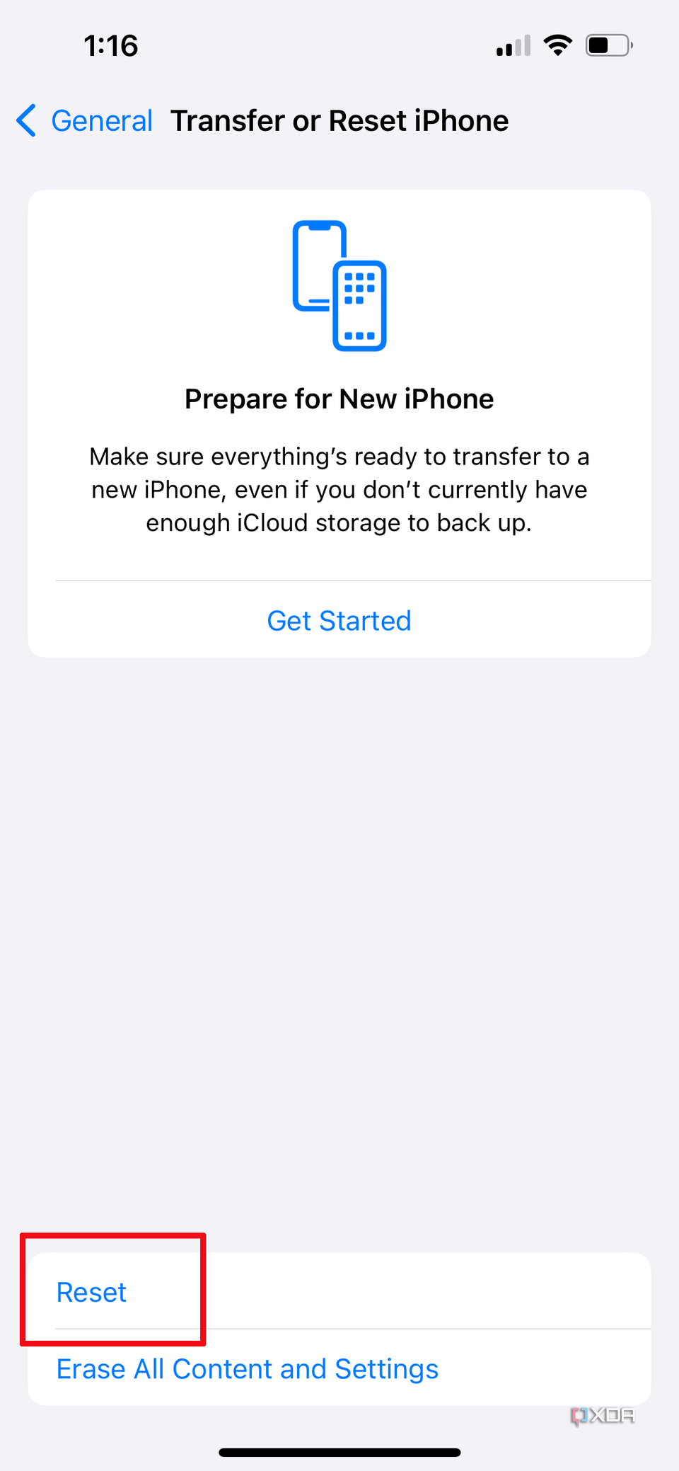 How to get an iPhone out of SOS only mode