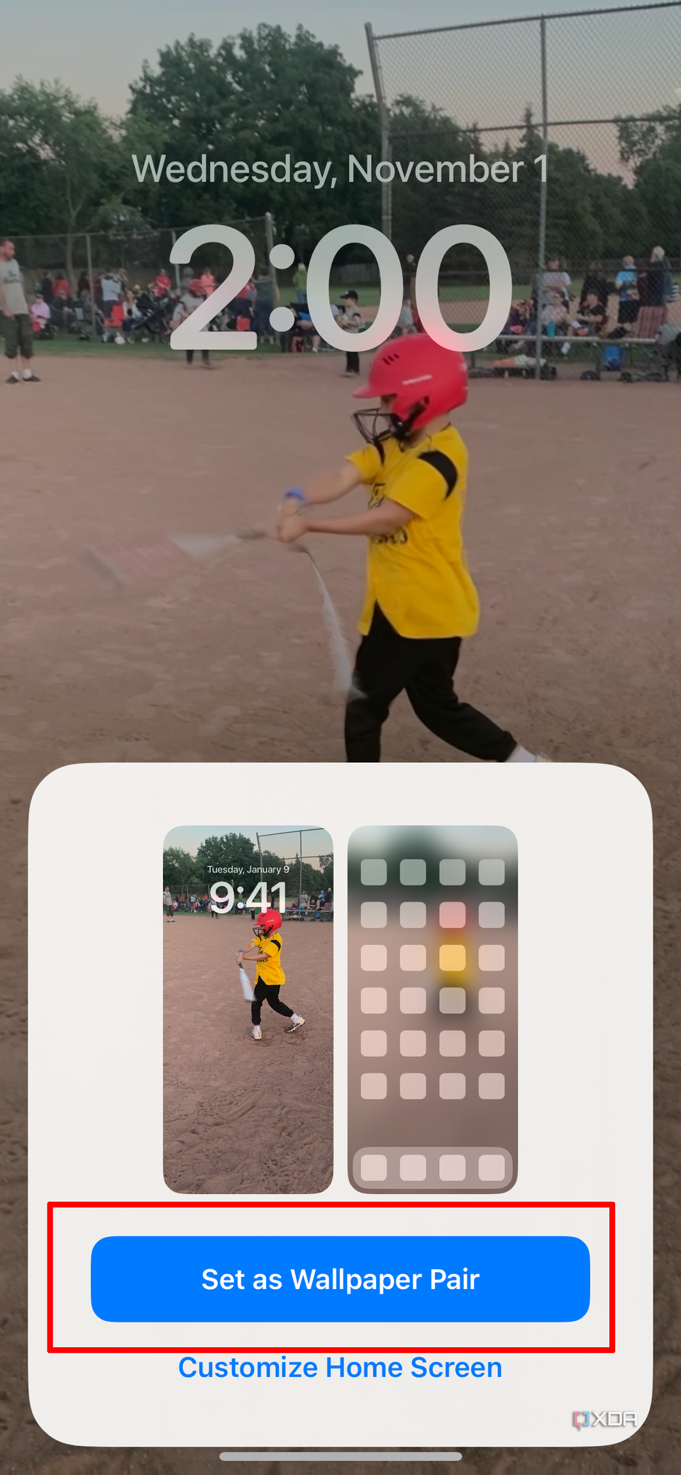 How to set video as wallpaper on iPhone