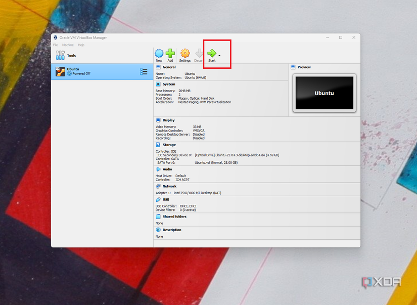 How to install Ubuntu in VirtualBox