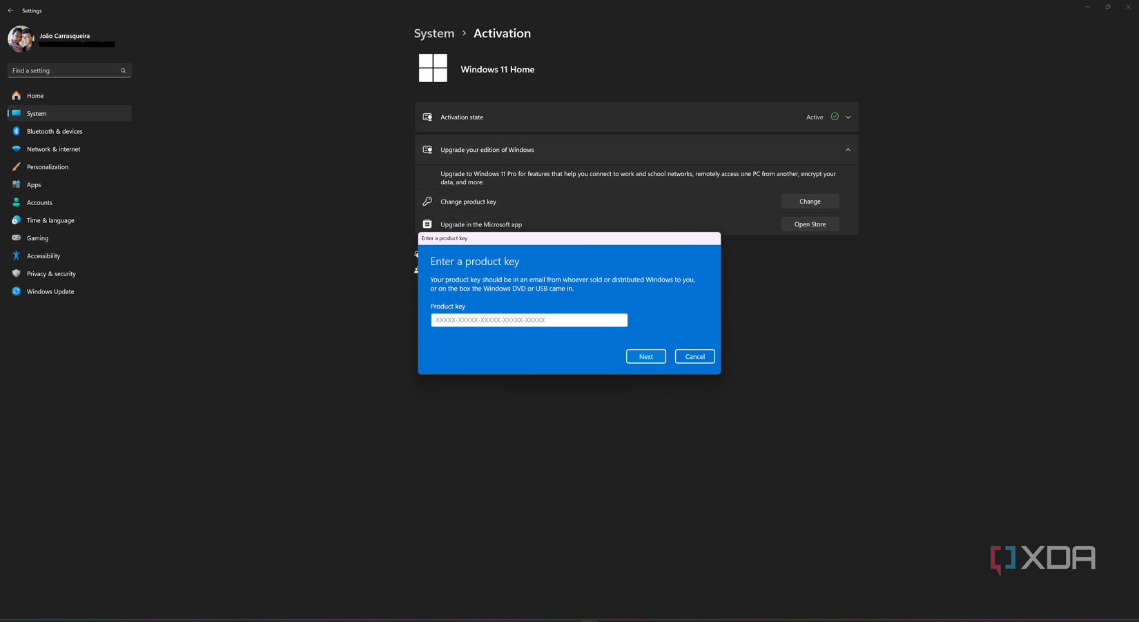 How to upgrade from Windows 11 Home to Pro