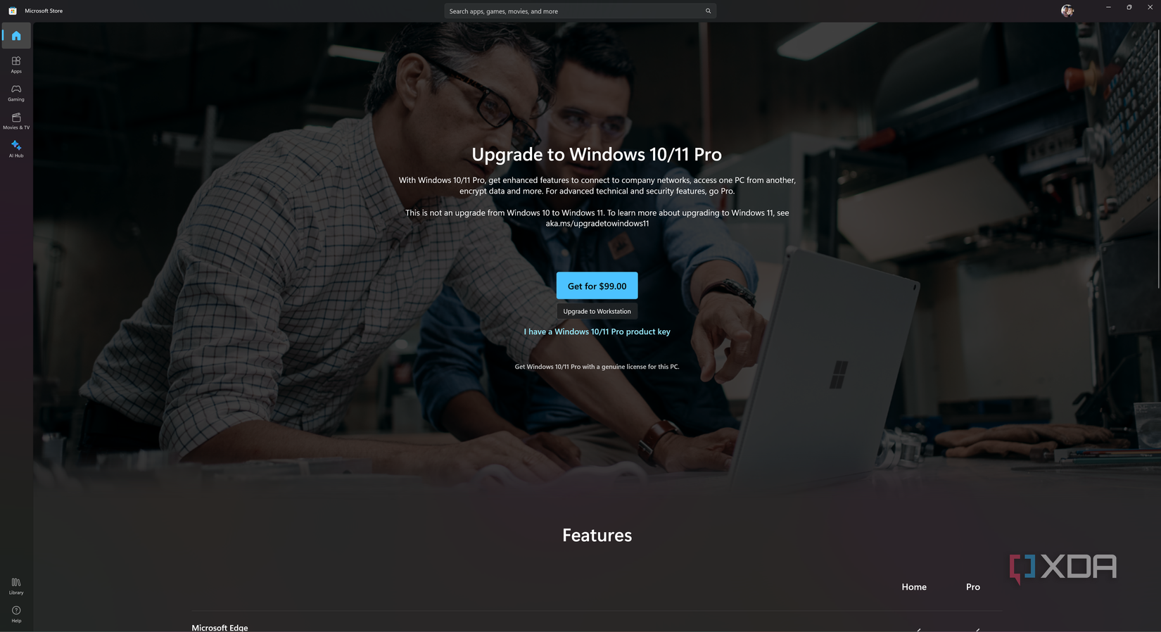 How to upgrade from Windows 11 Home to Pro