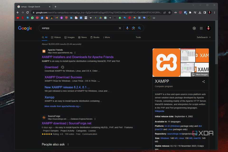 How to install XAMPP on Windows 11