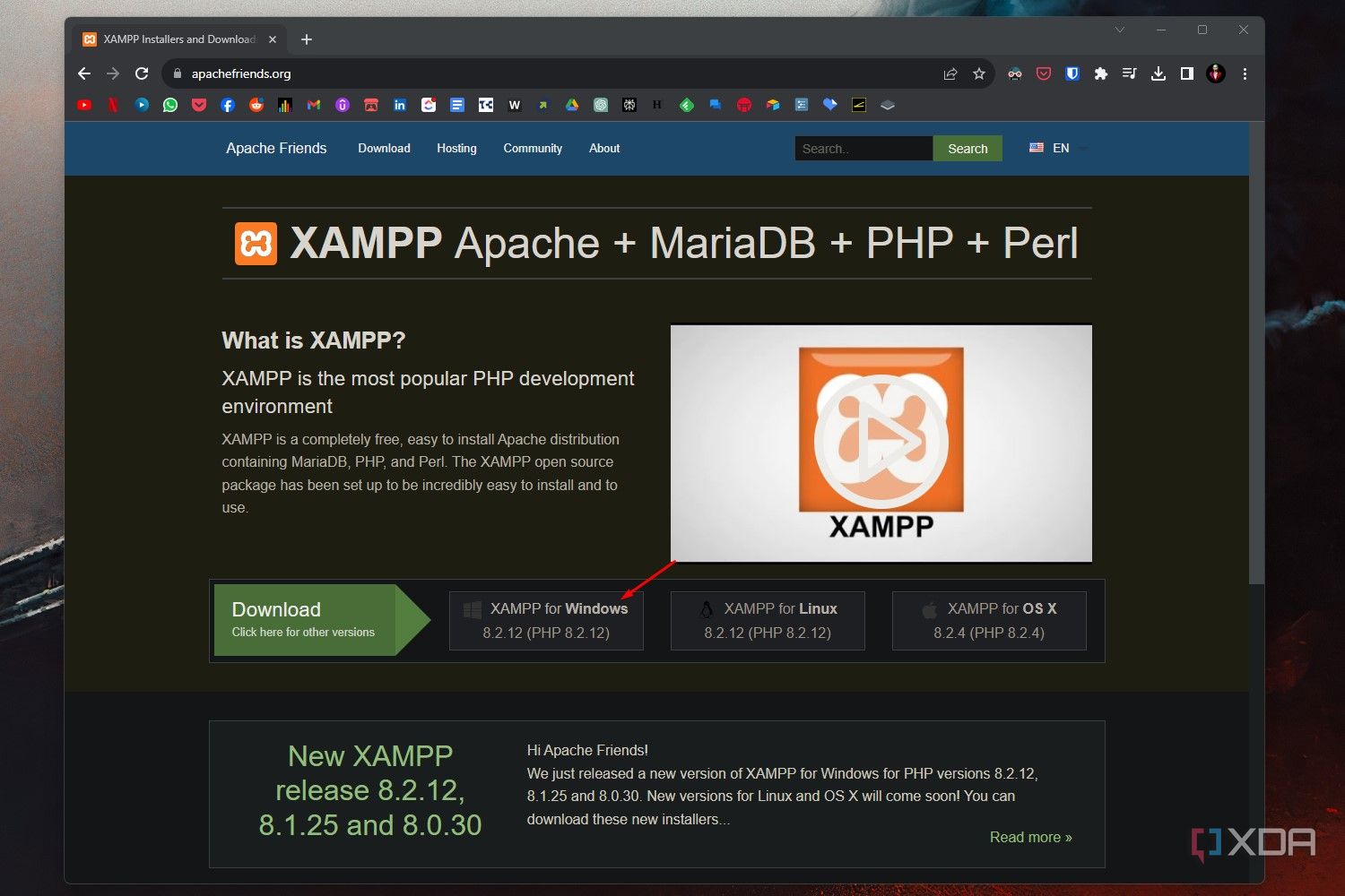 How to install XAMPP on Windows 11