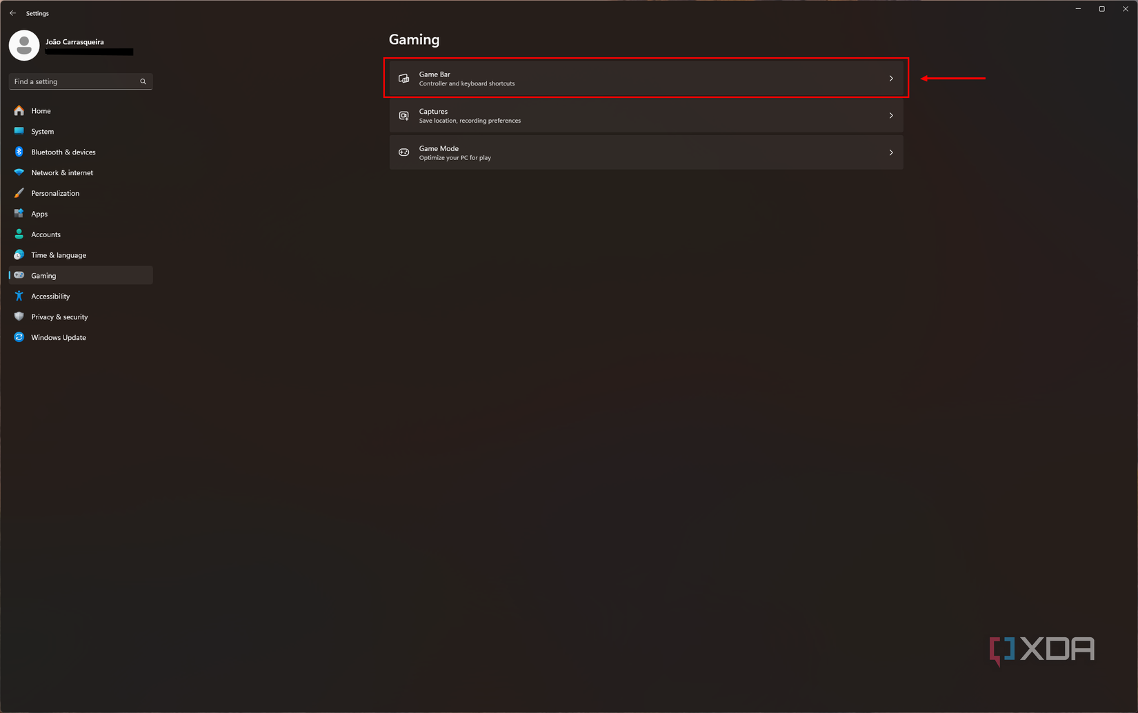 How to disable the Xbox Game Bar on Windows