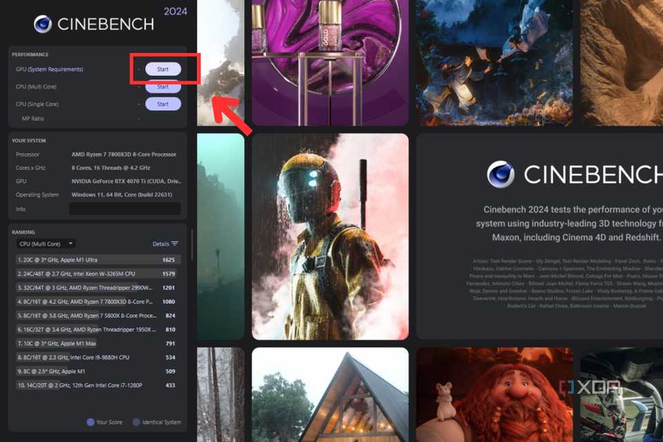 How to benchmark GPU on Cinebench: A step-by-step guide