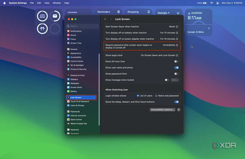 How to lock your Mac