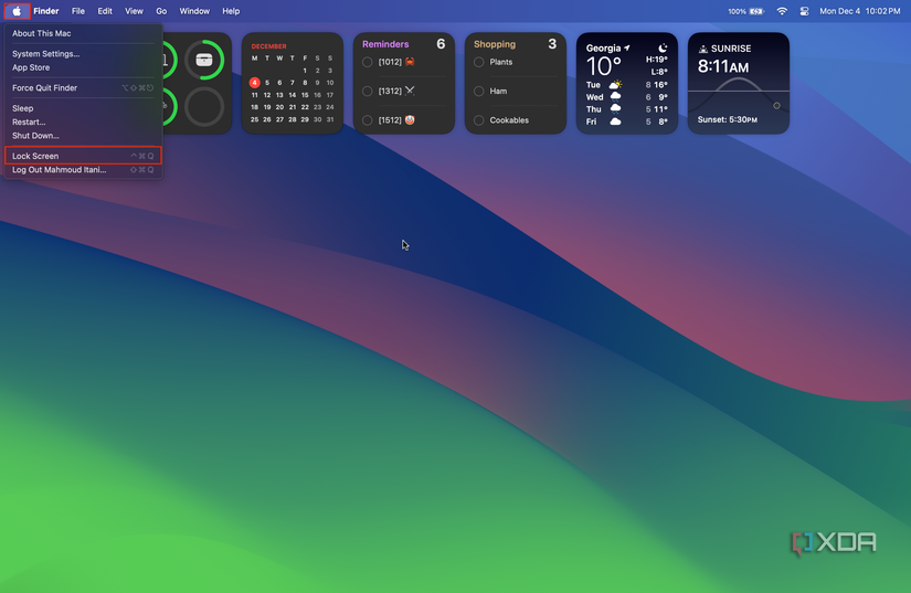 How to lock your Mac
