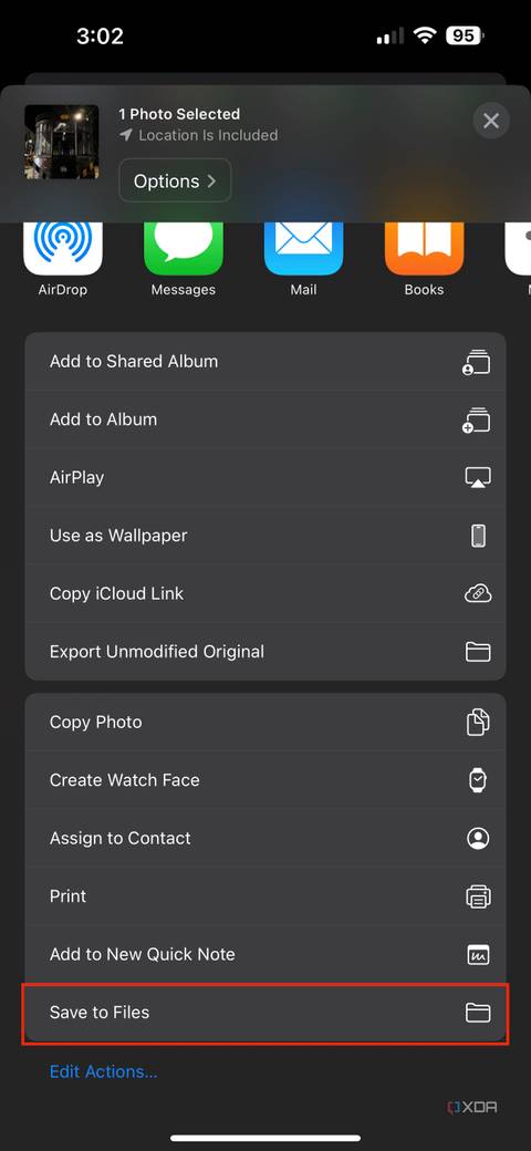 How to save a file on an iPhone or iPad