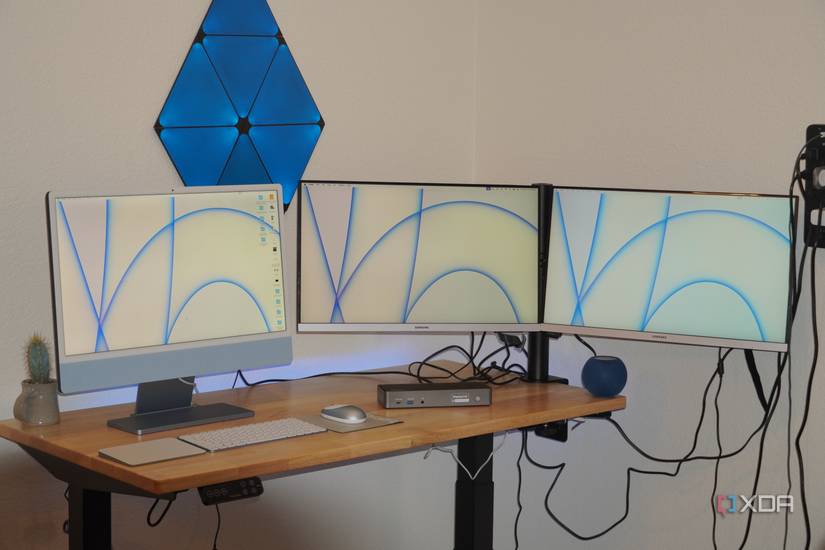 This is how DisplayLink virtualizes external displays on base Macs
